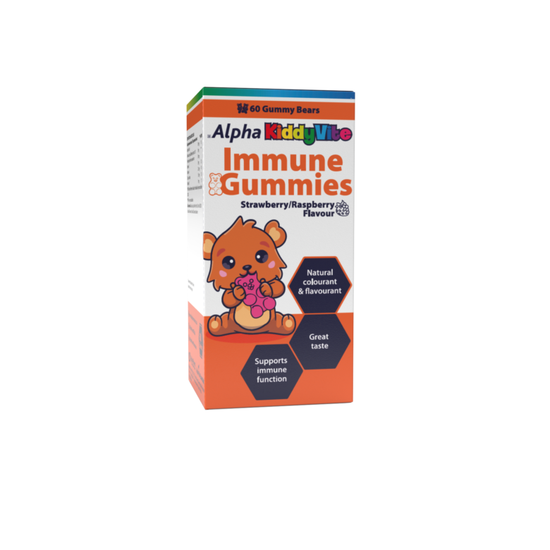Alpha KiddyVite Immune Gummies Strawberry/Raspberry Flavour - Alpha Pharm